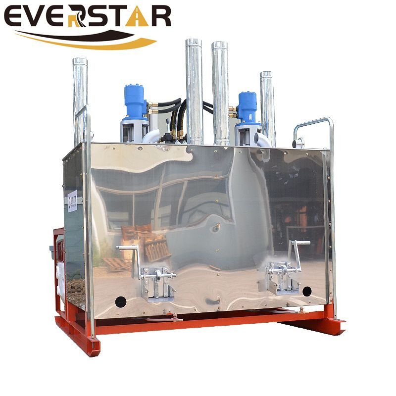 ES-1200H Hydraulic Double Tank Preheater Machine - Estraffic Pile ...